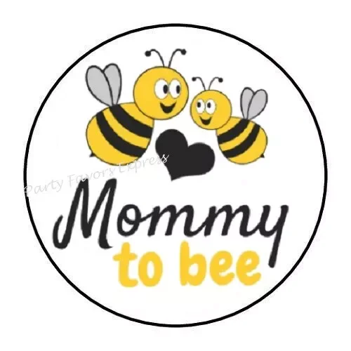 DOPASTICKER Mommy To Be Bee Baby Shower Decorative Laptop, Phone ...