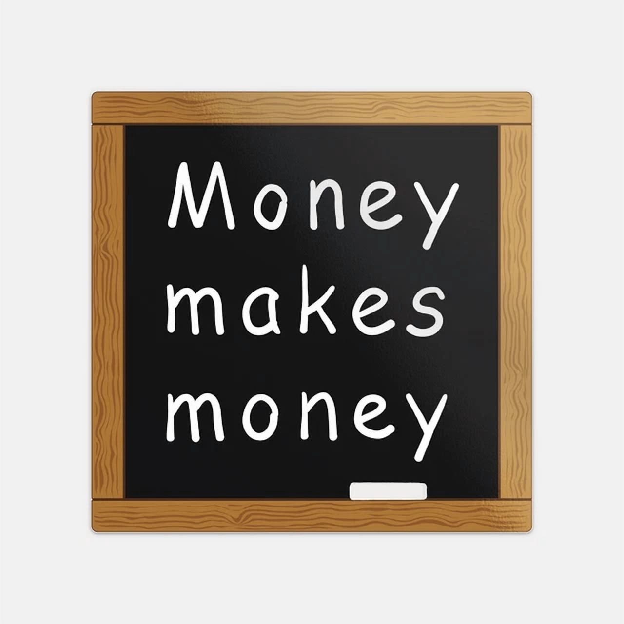 DOPASTICKER Money Makes Money Board Sticker Decal Phone Decal Water ...