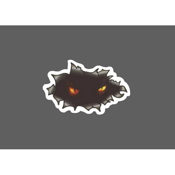 DOPASTICKER Monster Eyes Sticker Looking Horror Scary Sticker Phone ...