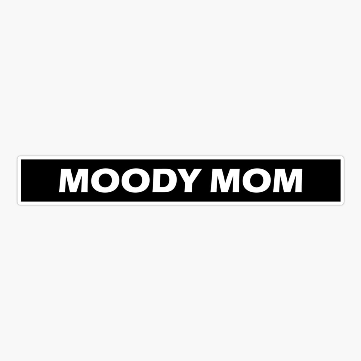DOPASTICKER Moody Mom Sticker, Phone Sticker Car Stickers, Birthday ...