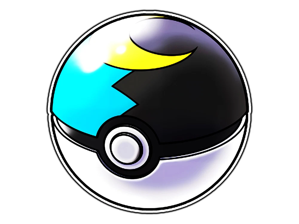 DOPASTICKER Moon Ball Poke Ball Sticker Decal Phone Decal Water Bottle ...