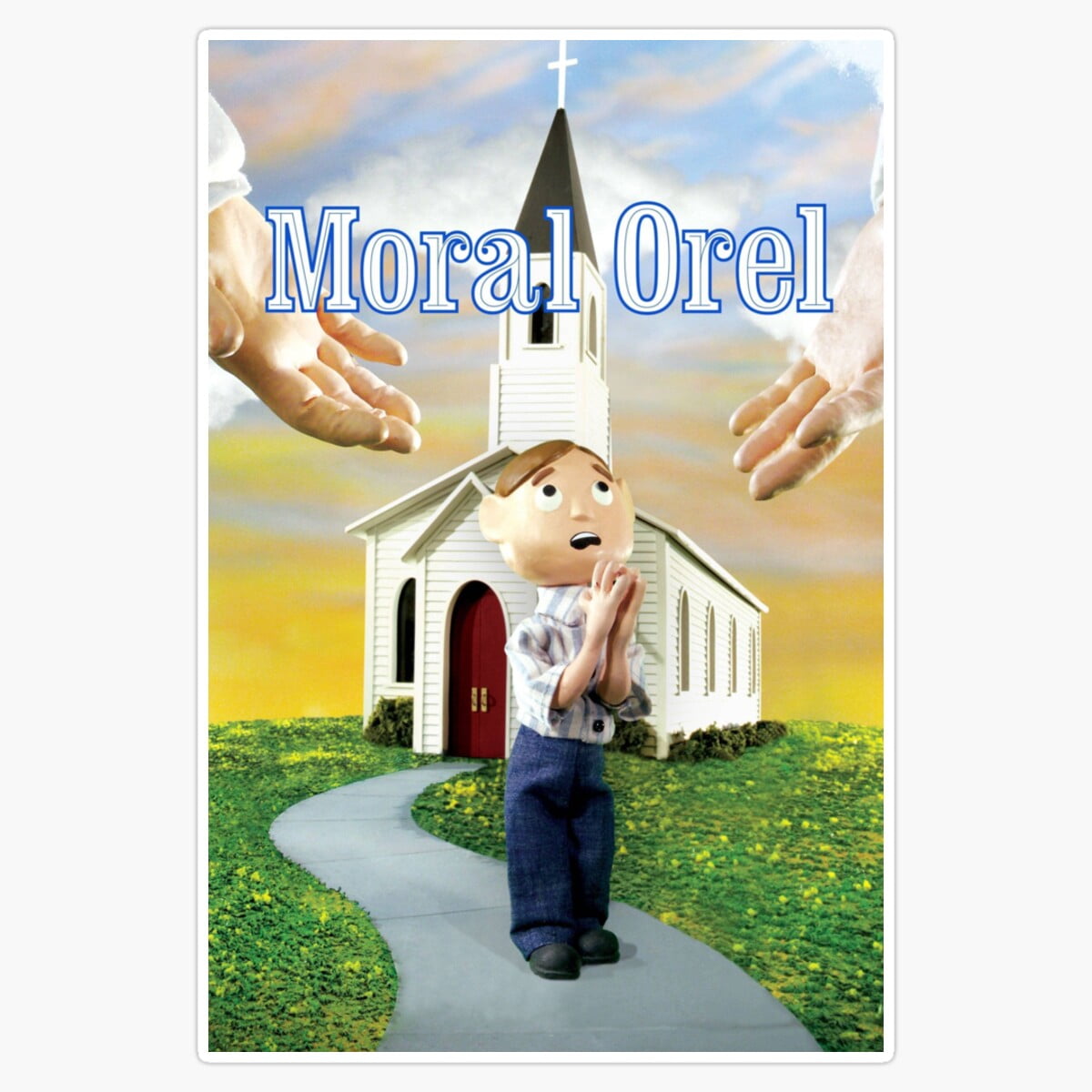 DOPASTICKER Moral Orel Sticker, Phone Sticker Water Bottle Sticker Car ...