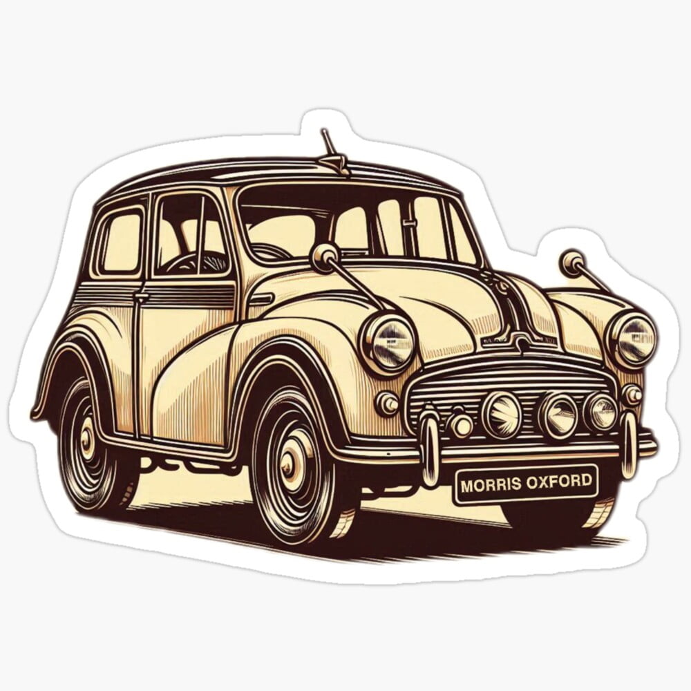 DOPASTICKER Morris Oxford Sticker Phone Decal Water Bottle Stickers ...