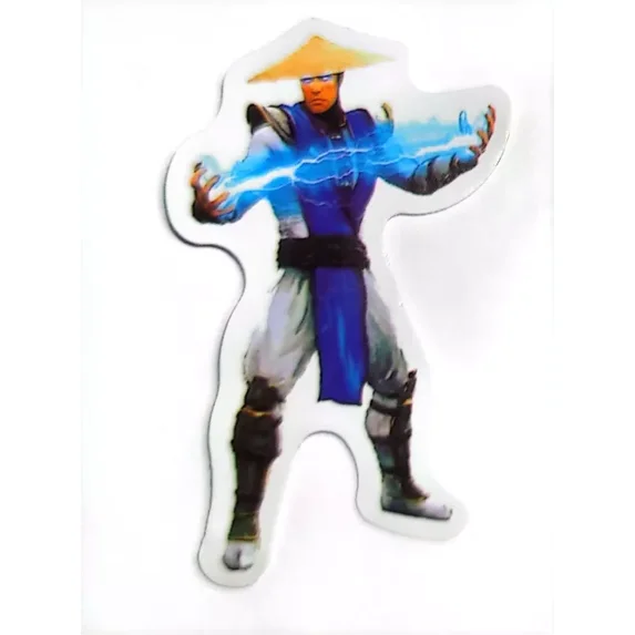 DOPASTICKER Mortal Kombat Raiden Anime Sticker Phone Decal Water Bottle ...