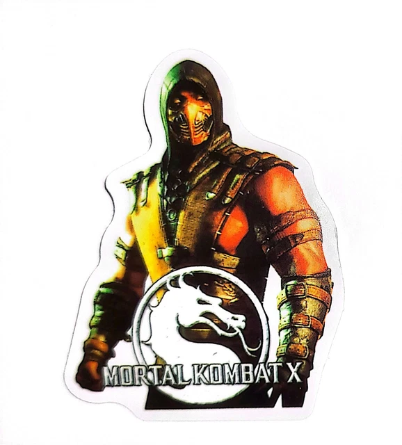 DOPASTICKER Mortal Kombat Scorpion Anime Sticker Phone Decal Water ...