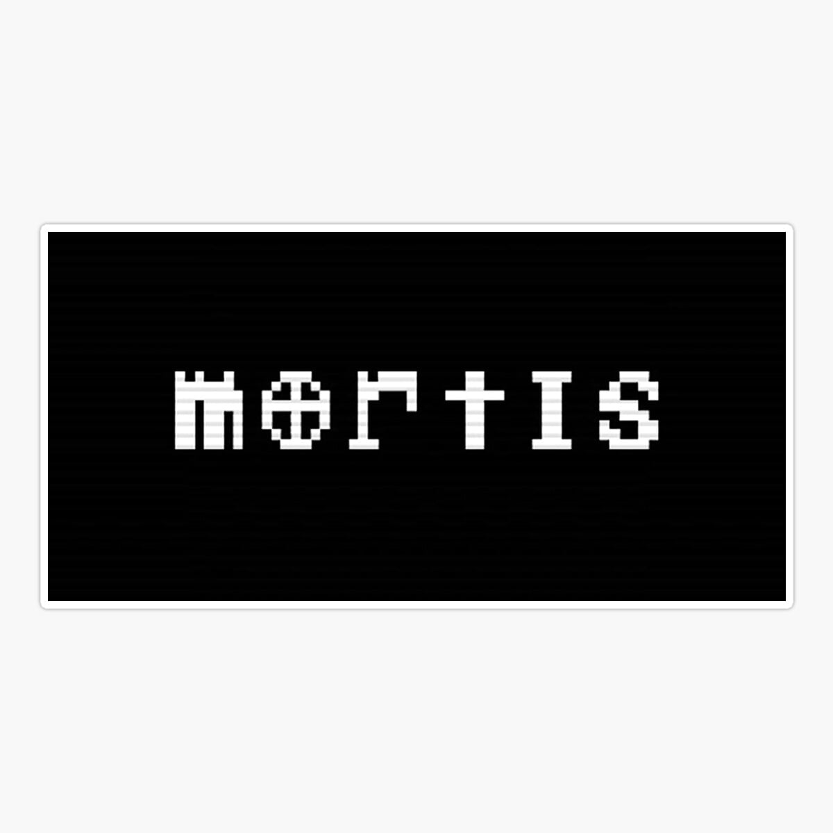 DOPASTICKER Mortis Sticker, Phone Sticker Water Bottle Sticker Car ...