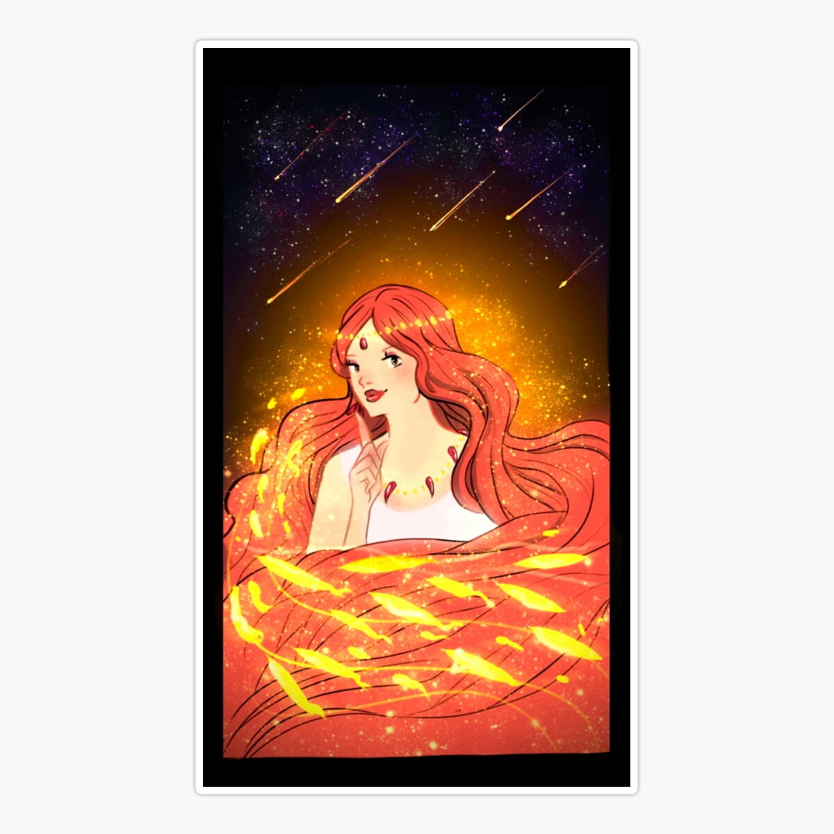 DOPASTICKER Mother Of The Sea Sticker, Phone Sticker Water Bottle ...