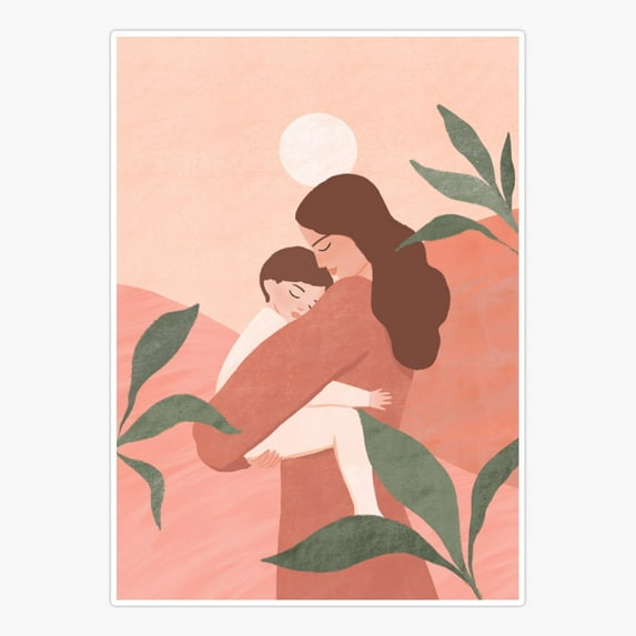 DOPASTICKER Mother'S Comfort Sticker, Phone Sticker Water Bottle ...