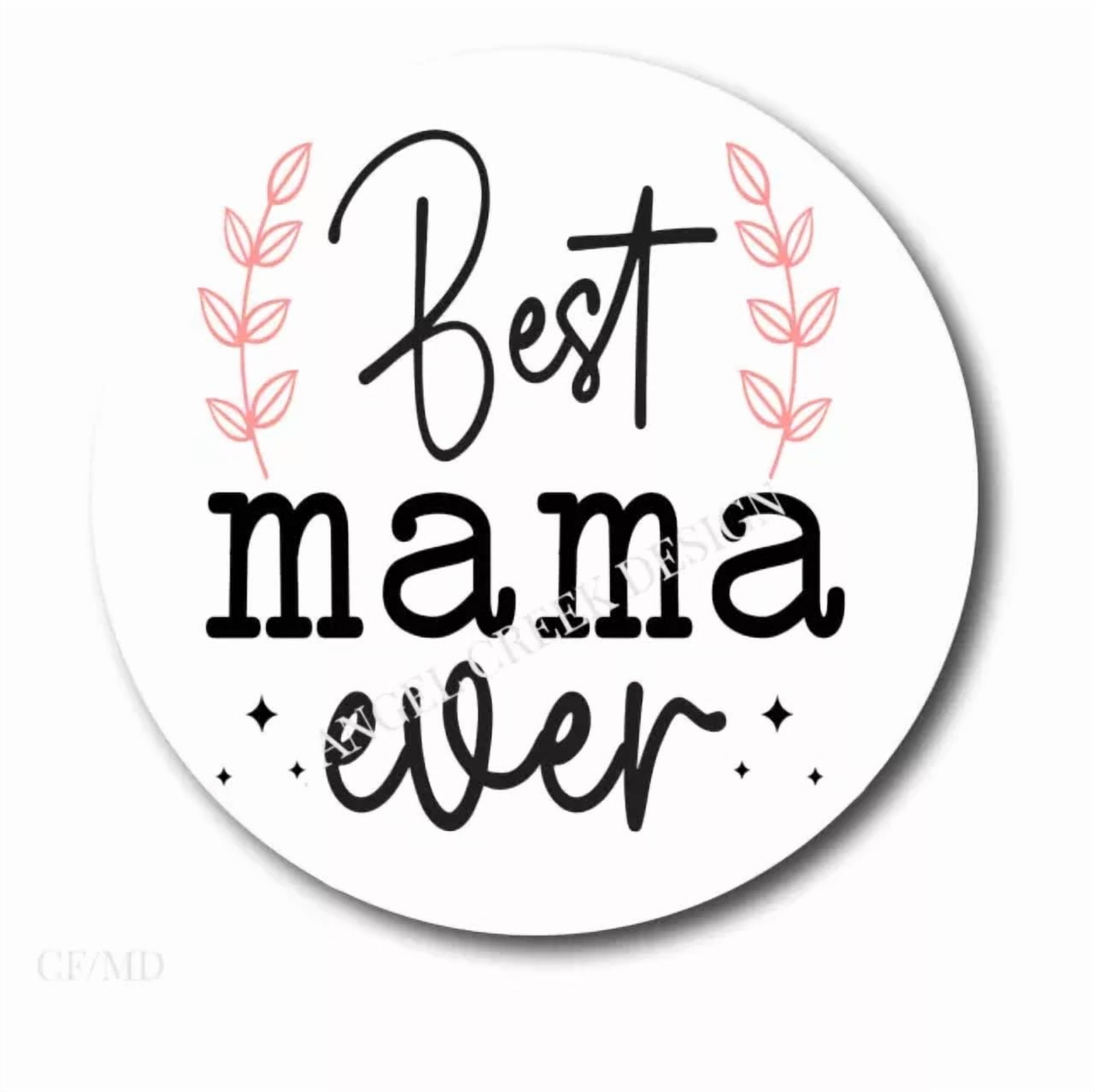 DOPASTICKER Mother'S Day Best Mama Ever Scrapbook Stickers Phone Decal ...