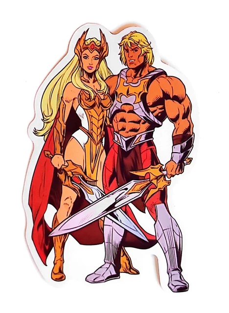 DOPASTICKER Motu Masters Of The Universe He-Man She-Ra Grayskull ...