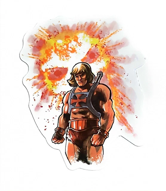 DOPASTICKER Motu Masters Of The Universe He-Man Skeletor Grayskull ...