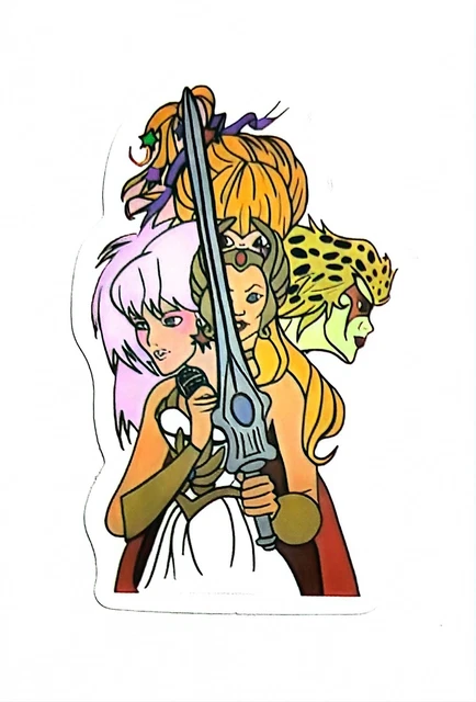 DOPASTICKER Motu Masters Of The Universe She-Ra Thundercats Jem Sticker ...