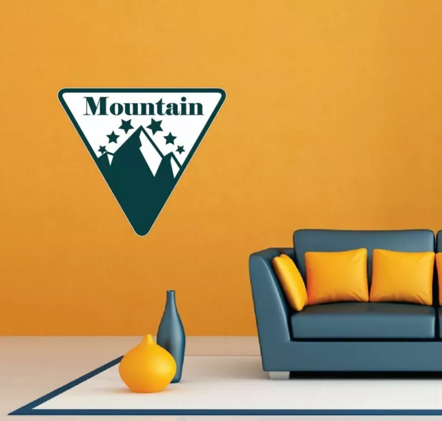 DOPASTICKER Mountain Climbing Expedition Camping Wall Decor Sticker ...