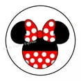 DOPASTICKER Mouse Red Polka Dot Ears Head Stickers Favors Phone Sticker ...