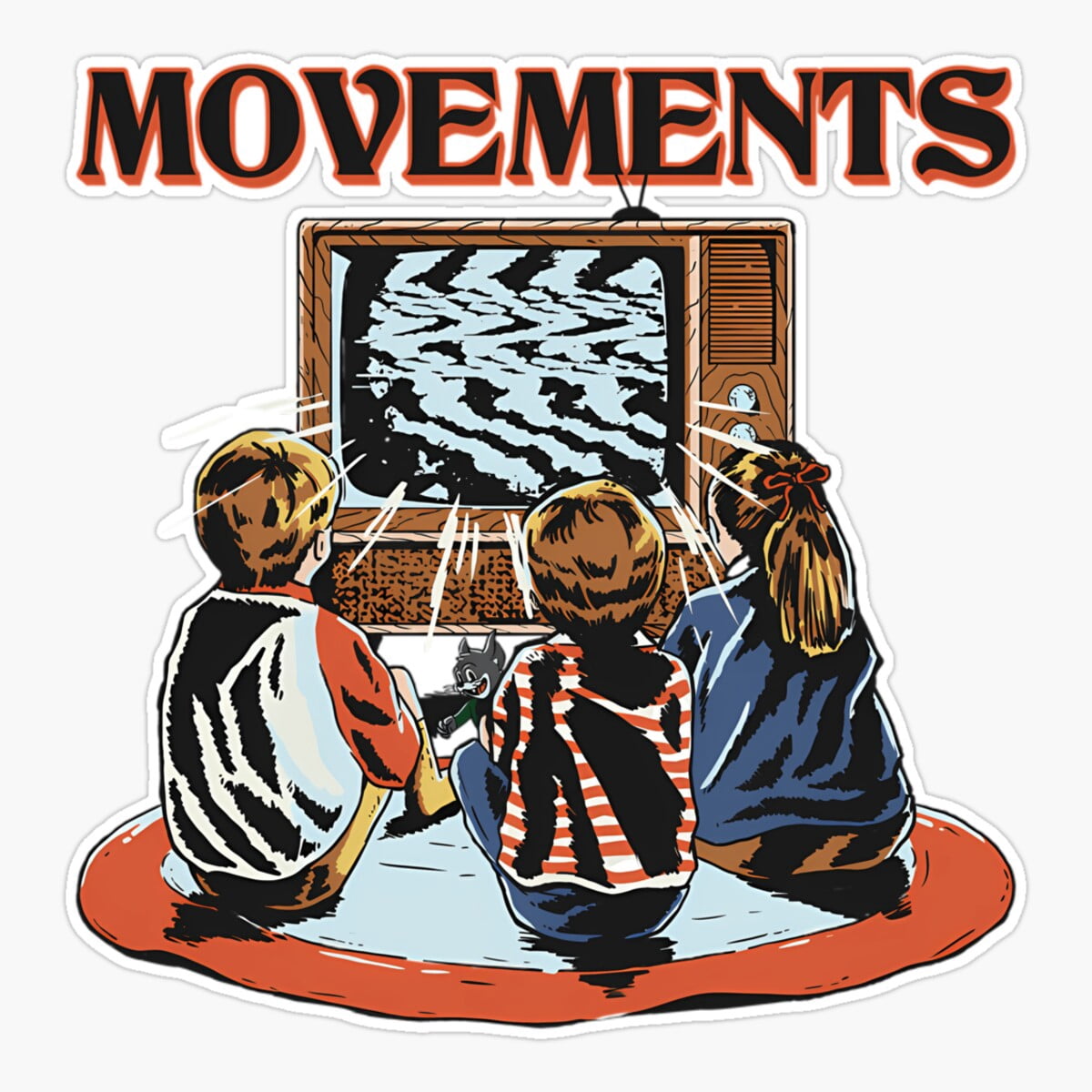 DOPASTICKER Movements Merch Sticker, Phone Sticker Car Stickers ...