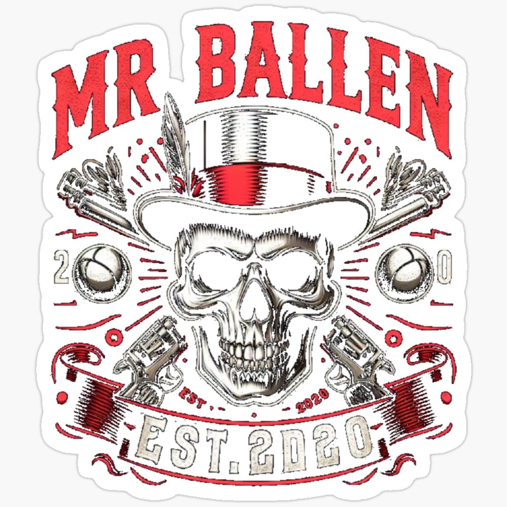 DOPASTICKER Mr.Ballen Sticker Phone Decal Water Bottle Stickers, Cars ...