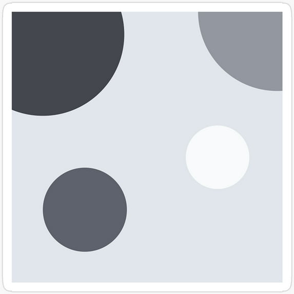 DOPASTICKER Muffin Pattern Bluey Glossy Sticker, Best Birthday Gifts ...