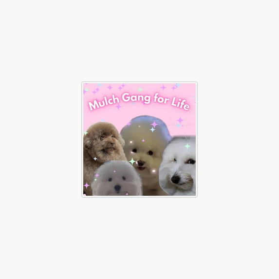 DOPASTICKER Mulch Gang For Life Sticker, Phone Sticker Water Bottle ...