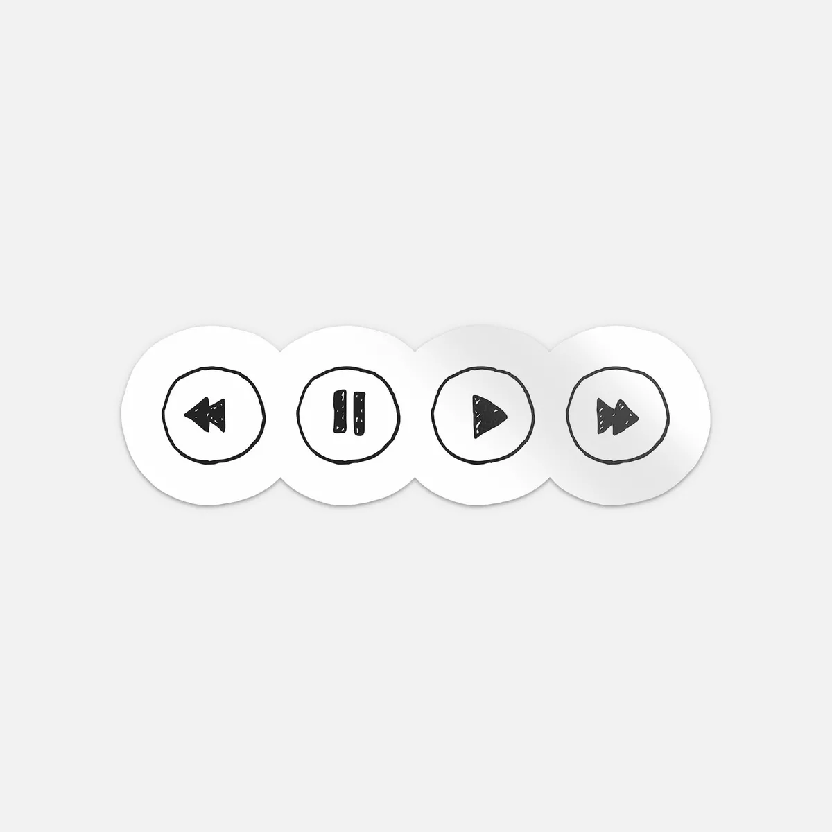 DOPASTICKER Multimedia Music Car Bumper Sticker Decal Gift You ...