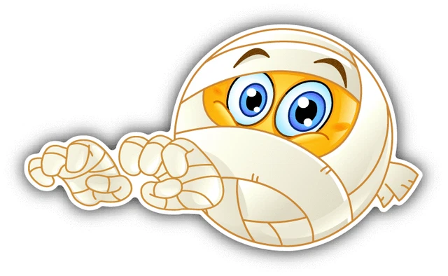 DOPASTICKER Mummy Smile Sticker Decal Phone Decal Water Bottle Stickers ...