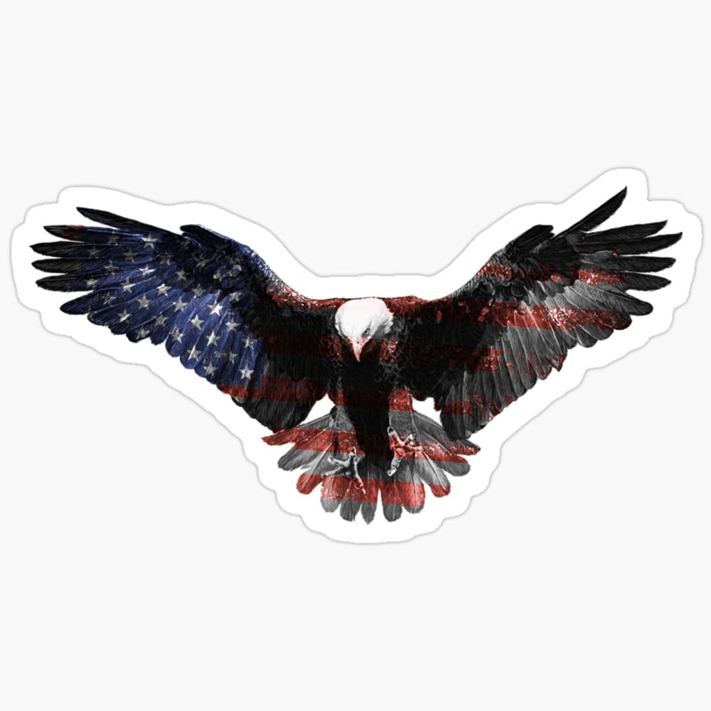 DOPASTICKER Murica Sticker Fourth Of July Sticker, Memorial Day Sticker ...