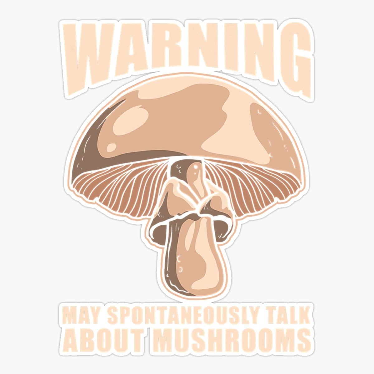 DOPASTICKER Mushroom Hunter Ungi Oraging Sticker, Phone Sticker Car ...