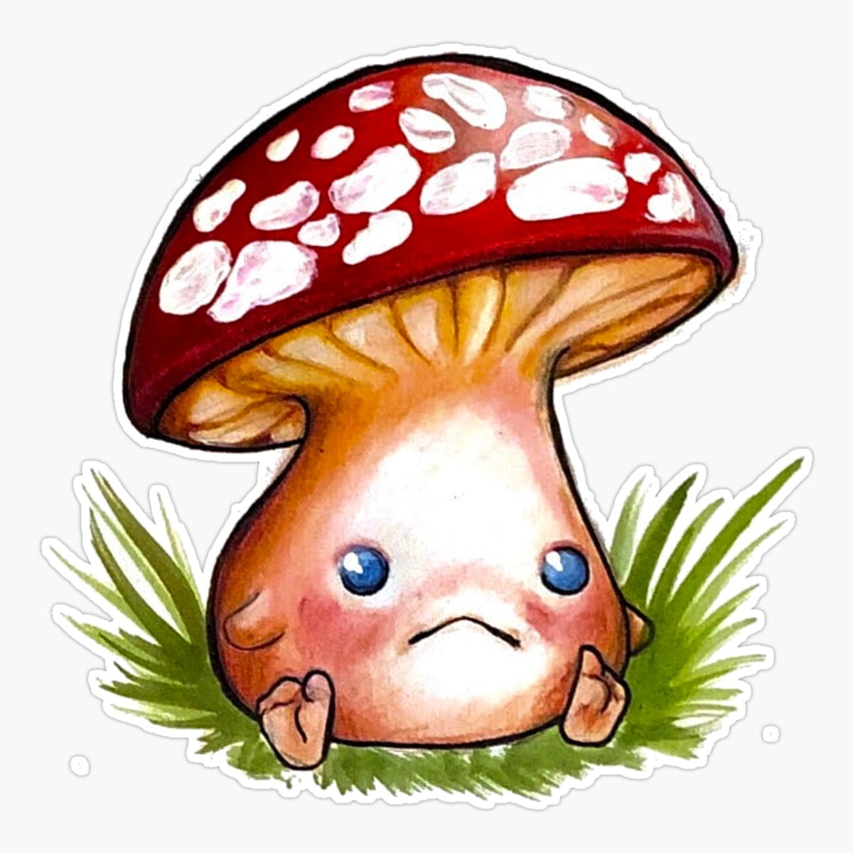 DOPASTICKER Mushroom Sticker, Phone Sticker Car Stickers, Birthday Gift ...