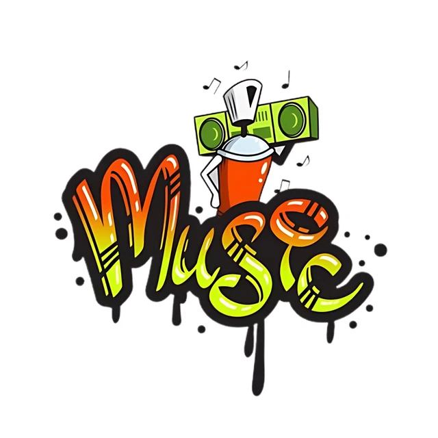 DOPASTICKER Music Graffiti Skate Sticker Street Art Urban Hip Hop ...