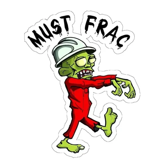 DOPASTICKER Must Frac Sticker Hard Hat Sticker Laptop Sticker Phone ...