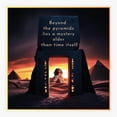 DOPASTICKER Mysterious Sphinx & Hidden Tomb Fiery Egyptian Sunset ...
