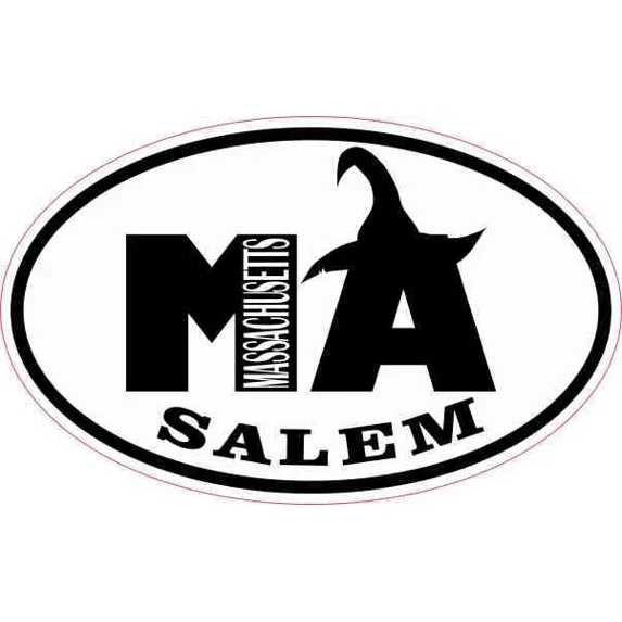 DOPASTICKER Mystic Hat Ma Salem Massachusetts Sticker Phone Sticker ...