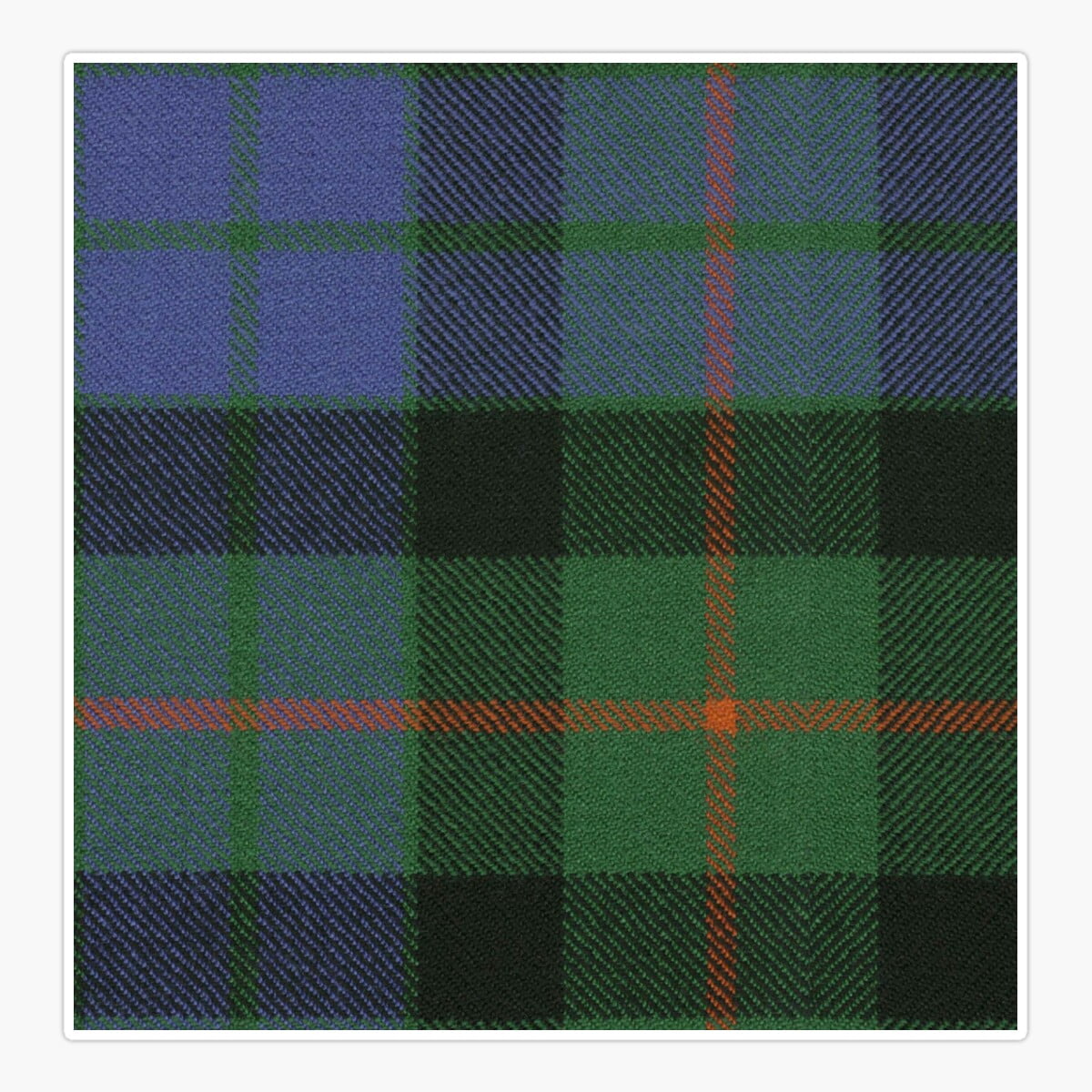 DOPASTICKER N Ancient Original Scottish Tartan Sticker, Phone Sticker ...
