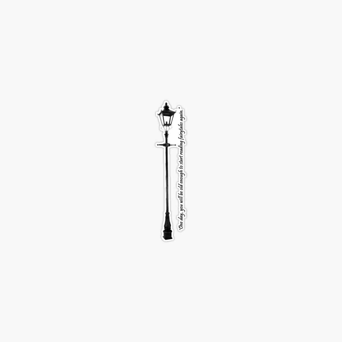 DOPASTICKER Narnia Lamppost Sticker, Phone Sticker Car Stickers ...