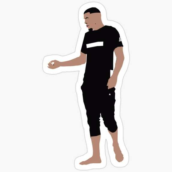 DOPASTICKER Nate Diaz Tuxedo Open Workout Gift You - Phone Stickers ...