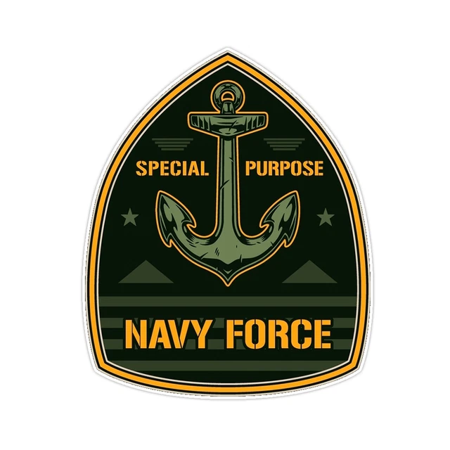 DOPASTICKER Navy Force Special Porpose Sticker Military Soldier Decal ...