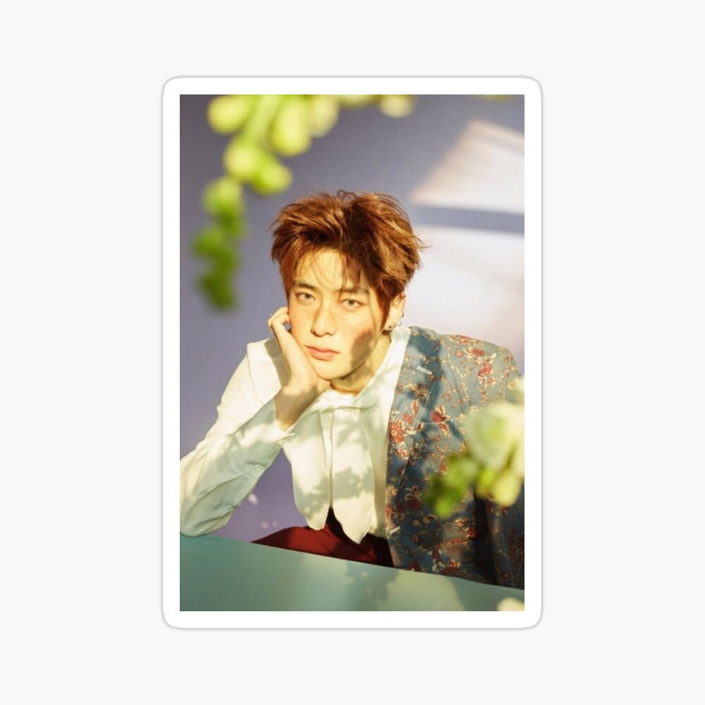 DOPASTICKER Nct Jaehyun Flower - Hot Trending Sticker Phone Decal Water ...