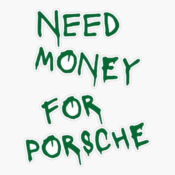 DOPASTICKER Need Money Forâ€¦ Sticker, Phone Sticker Water Bottle ...