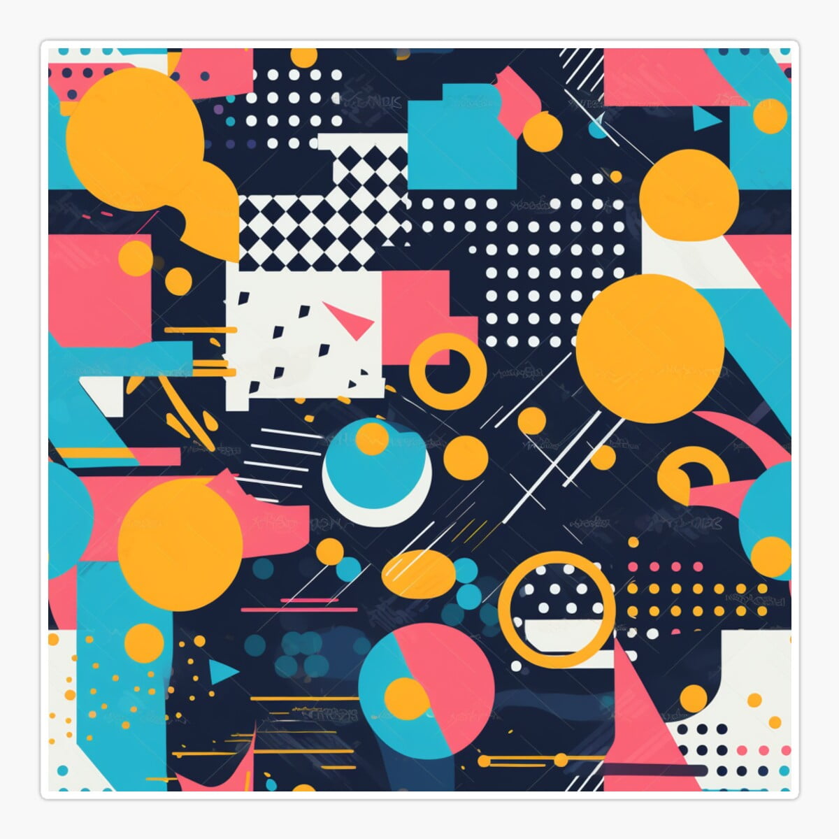 DOPASTICKER Neon Shibuya Nights Sticker, Phone Sticker Car Stickers ...