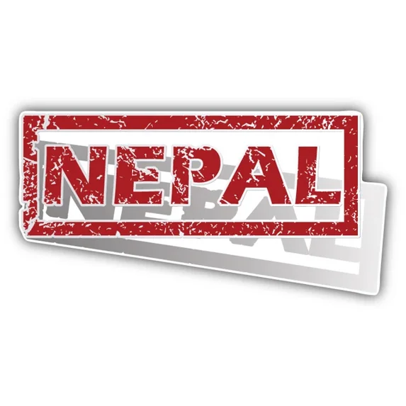 DOPASTICKER Nepal Shadow Car Sticker Phone Decal Water Bottle Stickers ...