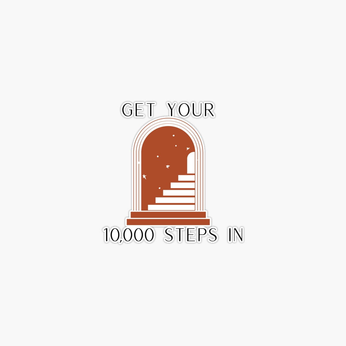 DOPASTICKER Nesta, House Of Wind, 10,000 Steps, Climb The Mountain ...