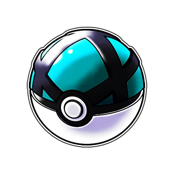 DOPASTICKER Net Ball Poke Ball Sticker Decal Phone Decal Water Bottle ...