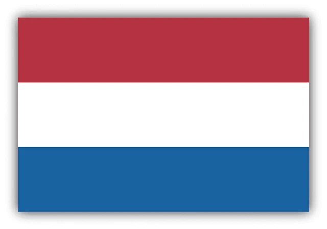 DOPASTICKER Netherlands Flag Car Sticker Phone Decal Water Bottle ...
