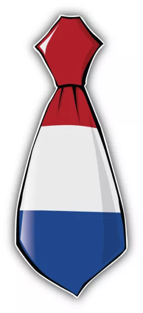 DOPASTICKER Netherlands Flag Necktie Car Sticker Phone Decal Water ...