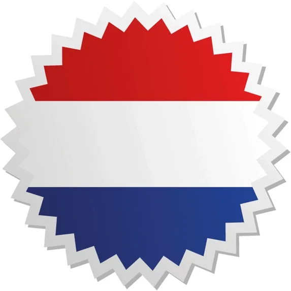 DOPASTICKER Netherlands Star Car Sticker Phone Decal Water Bottle ...