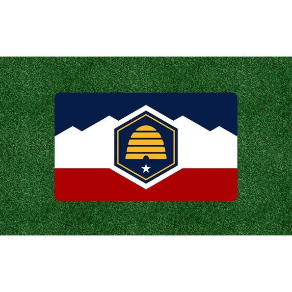 DOPASTICKER New 2023 Utah State Flag Sticker Decal Phone Decal Water ...