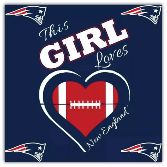 DOPASTICKER New England Patriots Football Logo Sport Car Sticker Phone ...