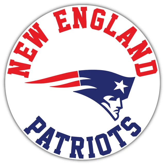 DOPASTICKER New England Patriots Logo Sport Car Sticker Phone Water ...