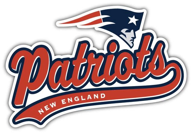 DOPASTICKER New England Patriots Sport Logo Car Sticker Phone Water ...