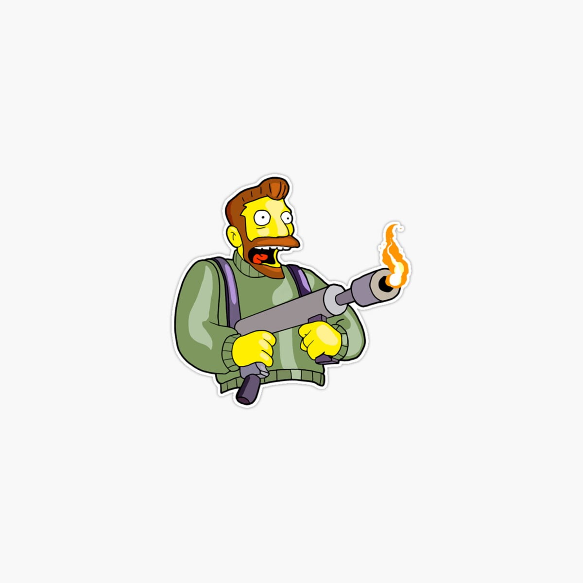 DOPASTICKER New Hank Scorpio_ Sticker, Phone Sticker Water Bottle ...
