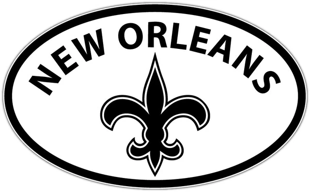 DOPASTICKER New Orleans Louisiana State City Usa Oval Car Window ...
